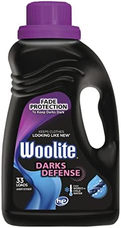 Woolite Darks Defense Liquid Laundry Detergent, 33 Loads, 50 Fl Oz ...