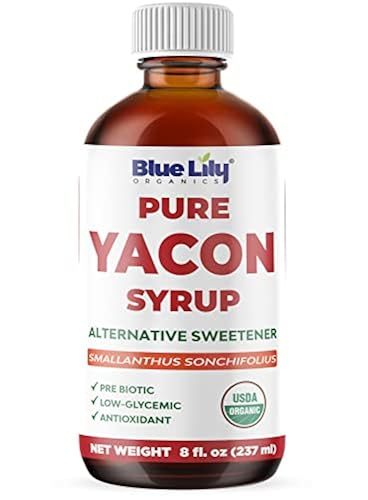 Blue Lily Organics - USDA Organic Yacon Syrup 8 fl oz, Alternative ...