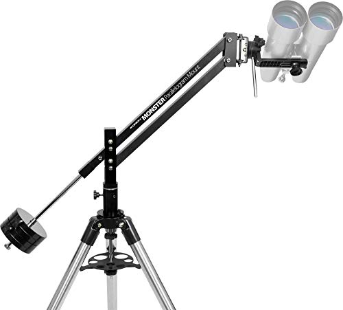 Orion 05752 Monstruo Paralelogramo Montura Binocular y Trípode (Negro)