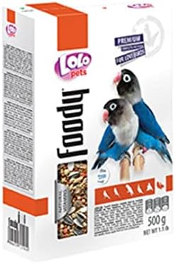Lolo Pets Foody Premium Complete Food for Lovebirds 500g price in Saudi ...