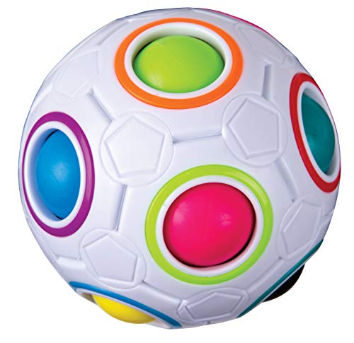 Duncan Color Shift Puzzle Ball - 12 Holes, 11 Multicolor Balls, Problem ...