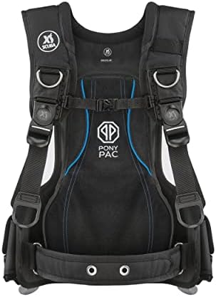 XS Scuba Pony Pac Scuba Tank Harness - RG ,Black ,Regular, w price in ...