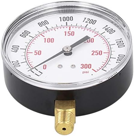 Pressure Gauge, Fashionable Accurate Three Times Scale Pressure Meter ...