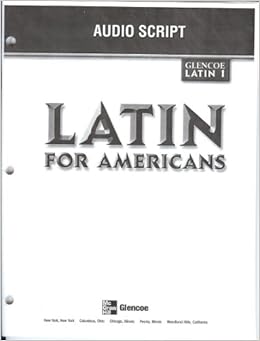 Latin for Americans Level 1: Audio Script: Amazon.co.uk: McGraw-Hill ...