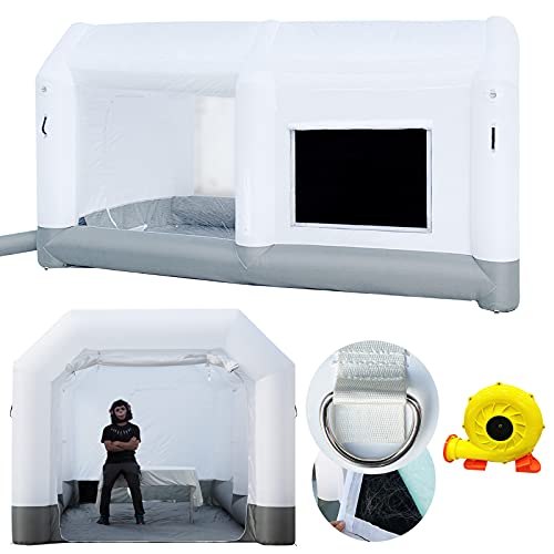 GORILLASPRO Inflatable Paint Booth 16.5x10x8Ft，Inflatable Spray Booth ...