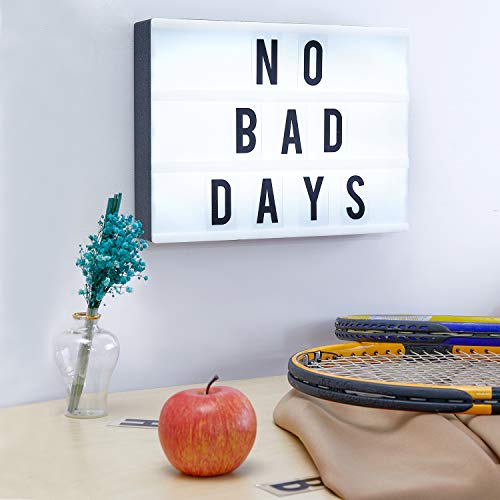 A5 Cinema Light Box Message Light Box- DIY Personal LED Sign,Marquee ...