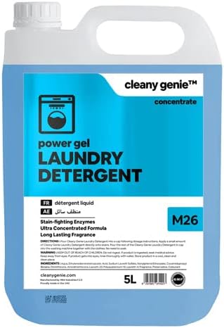 Cleany Genie Long Lasting Fragrance Laundry Detergent Concentrate Power ...