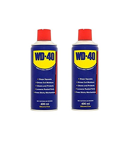 wd 40 Spray for Multipurpose Usage, 400ml (Transparent) - Pack of 2 ...