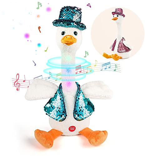 VATOS Rechargeable Dancing Duck Toy - Dancing Cactus Toy | Singing ...