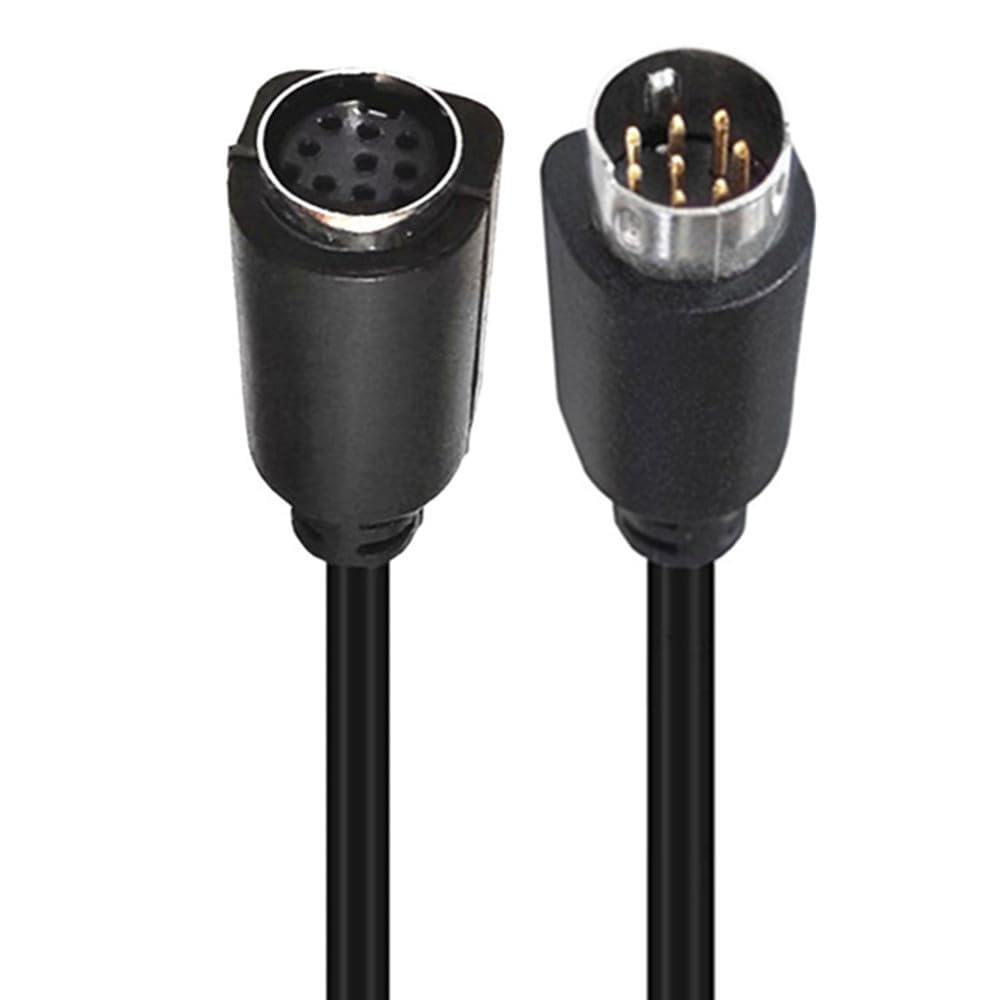 Seadream Mini Din 8 Pin Male to Female Extension Cable Mini Din 8 Core Audio/Video Extension ...