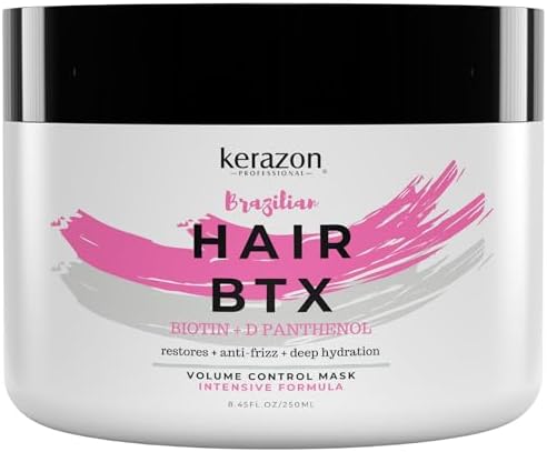 KERAZON Intensive Brazilian Hair BTX Treatment 8oz 236ml For All Hair ...