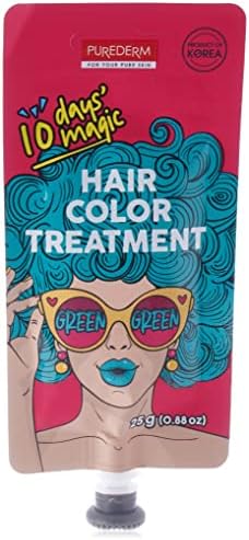 Purederm 10 Days Magic Hair Colour Treatment, Green price in Saudi ...