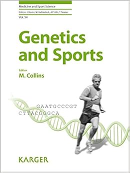 Buy Genetics and Sports: 54 (Medicine and Sport Science) Book Online at ...