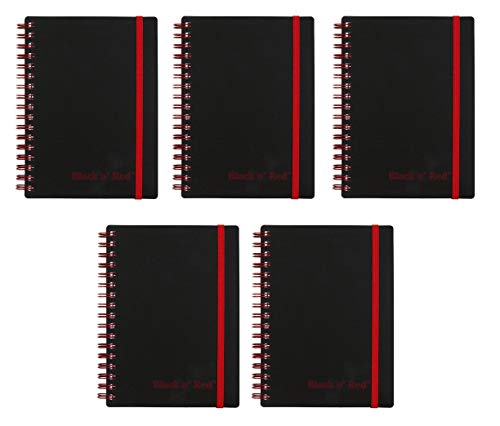 5 Black n' Red Twin Wire Poly Cover Notebooks for sale | Las Vegas, NV ...