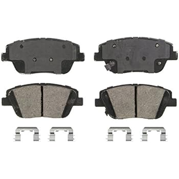 Amazon.com: Genuine Hyundai 58101-3QA10 Disc Brake Pad Kit, Front ...