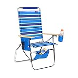 Copa Beach 18 Inches High Seat Big Tycoon Beach Chair | Camping Furniture