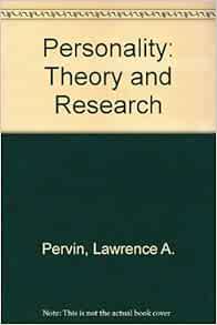 Personality: Theory and Research: Pervin, Lawrence A.: 9780471612193 ...