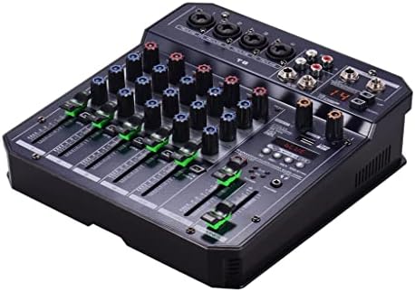 سعر SusuOnaa T6 Portable 6-Channel Sound Card Mixing Console Audio ...