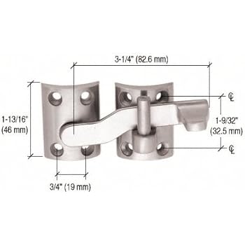 CRL Andersen Knife Latch - Package - Screen Door Hardware - Amazon.com