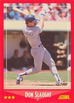 Amazon.com: 1988 Score Baseball Card #268 Don Slaught: Collectibles ...
