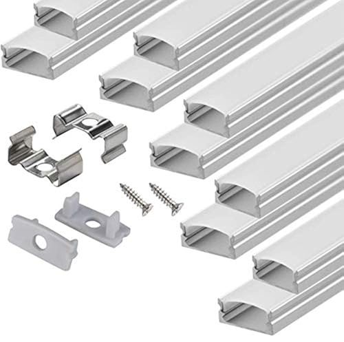 StarlandLed Led Aluminum Channel U-Shape - for LED Strip Lights ...
