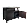 RASOO Buffet Cabinet with Storage Kitchen Dining Room Sideboard Buffet ...