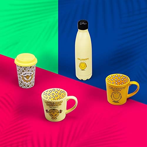 Mr. Men Little Miss | Mr. Happy | Tapered Mug | Officially Licensed ...