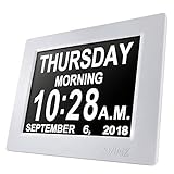The 6 Best Clocks with Day and Date for Elderly in 2019 - Mobility With ...
