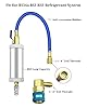 AC Oil Dye Injector, R134A Compressor Oil Injector Kit with Snap Quick ...