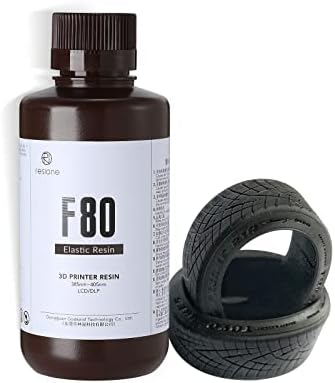 RESIONE 3D Printer Resin, F80 Elastic Resin 405nm UV-Curing Resin with ...