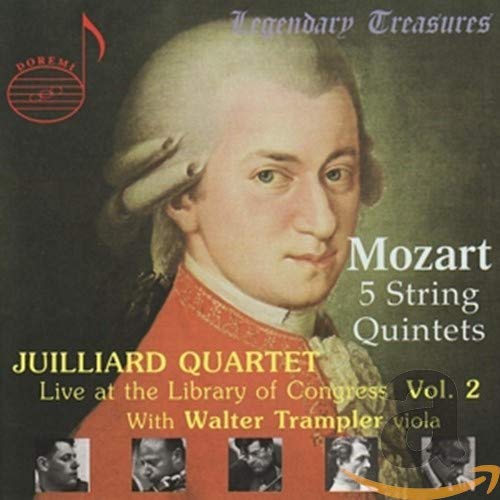 Mozart, Juilliard Quartet, Walter Trampler - Mozart: 5 String Quintets ...