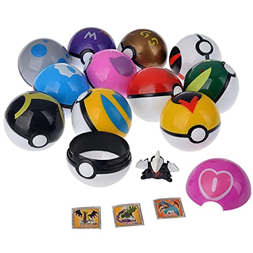 Set Pikachu Pokeball, Pokeballs Realistic, Poke Bolas, Pikachu Clip N ...