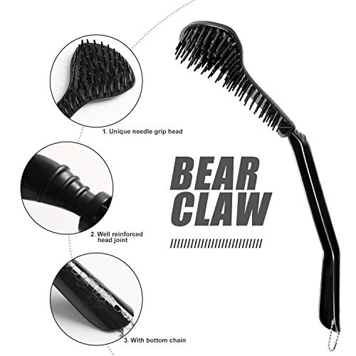 RENOOK Back Scratchers, Area Needling and Naturally Curved Handle ...