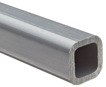 PVC Square Profile Pipe, 3" X 3", .098" WALL, NSF 1, 14 & 61, UL94 VO ...