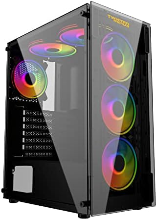 سعر Twisted Minds Manic Shooter-03 ATX Mid Tower Gaming Computer Case ...