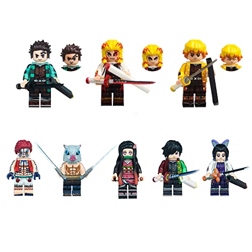 GuatemalaDigital.com - Producto: 8 Pcs Mini Anime Figures Building ...
