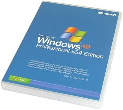 OEM - Windows XP Professional x64 Edition English SP2b (3 pack): Amazon ...