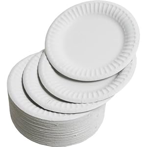 Paper Plates 15cm - Pack of 100: Amazon.co.uk: Kitchen & Home