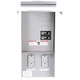 Siemens TL77RT Talon Temporary Power Outlet Panel with Two 20A Duplex ...
