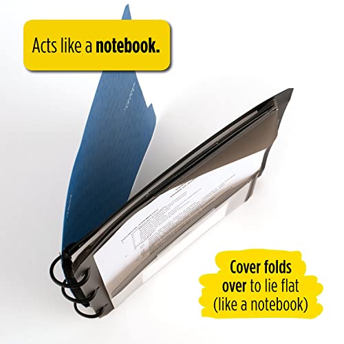 Five Star Flex Hybrid NoteBinder, 1-1/2 Inch Binder With Tabs, Notebook ...