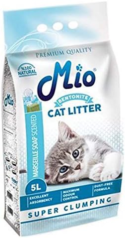 Mio Cat Litter Marseille Soap Scented Super Clumping 5L price in Egypt ...