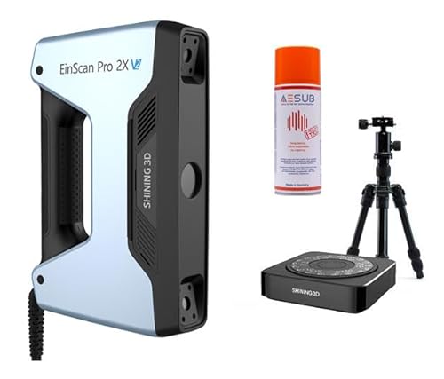 EinScan Pro 2X Premium Edition 3D Scanners with Handheld HD Feature - Handheld 3D Scanner for 3D ...