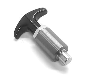 Amazon.com: T Handle Spring Loaded Pull Pin/Pop Pin 1/2" shank: Automotive