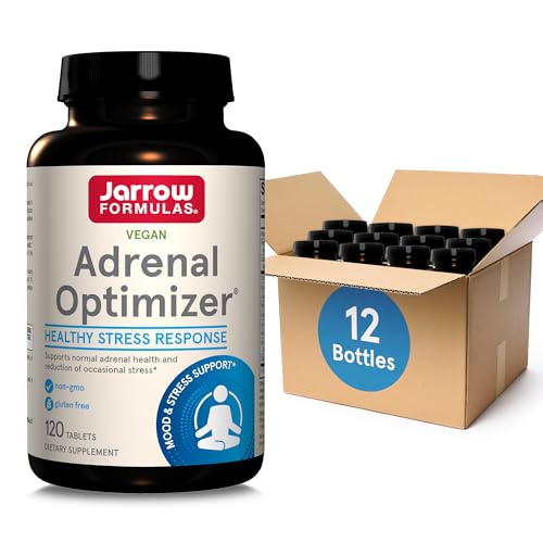 Jarrow Formulas Adrenal Optimizer with Ashwagandha, Chamomile and ...