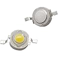 Amazon.com: 50 pcs High Power Led Chip 3W Warm White (3000K-3500K ...