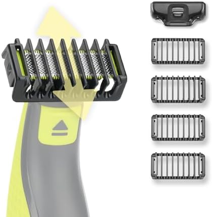 Yinke Adjustable Attachments Guide Comb for One Blade QP2520 QP2530 ...