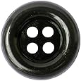 Amazon.com: Large Size Bold Black Buttons Pack of 40
