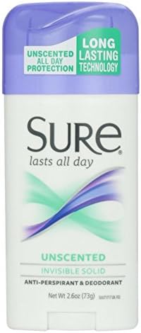 Sure Deodorant 2.6oz Invisible Solid Unscented (Pack of 3) price in ...