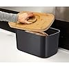 Joseph Joseph Bread Box with Removable Bamboo Cutting Board,White in ...