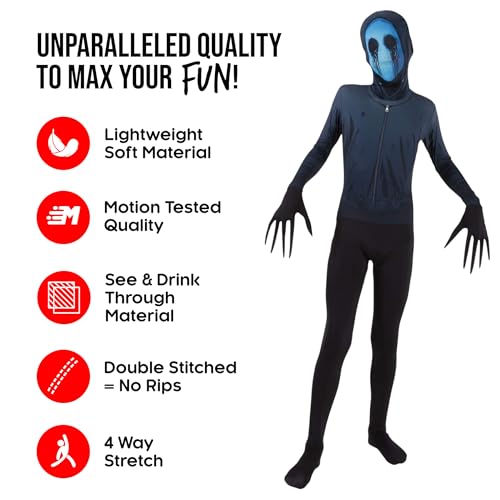 Morphsuits Eyeless Jack Costumes, Scary Costume Kids, Jeff The Killer ...